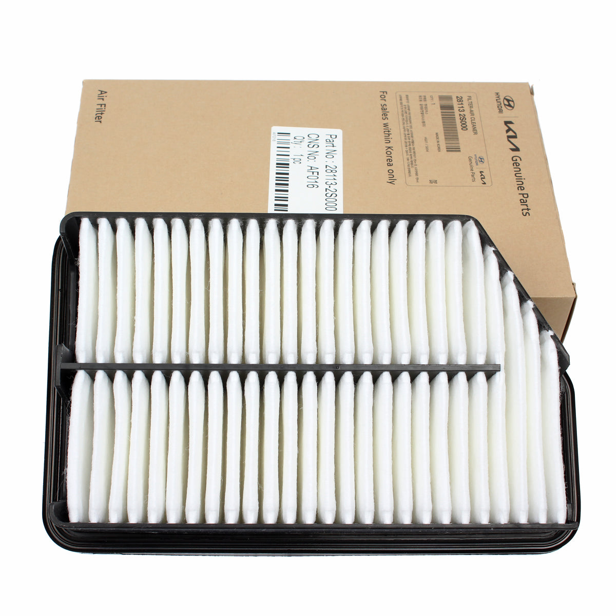 GENUINE Air Cleaner Filter for 10-15 Hyundai Tucson 11-16 Sportage 281 ...