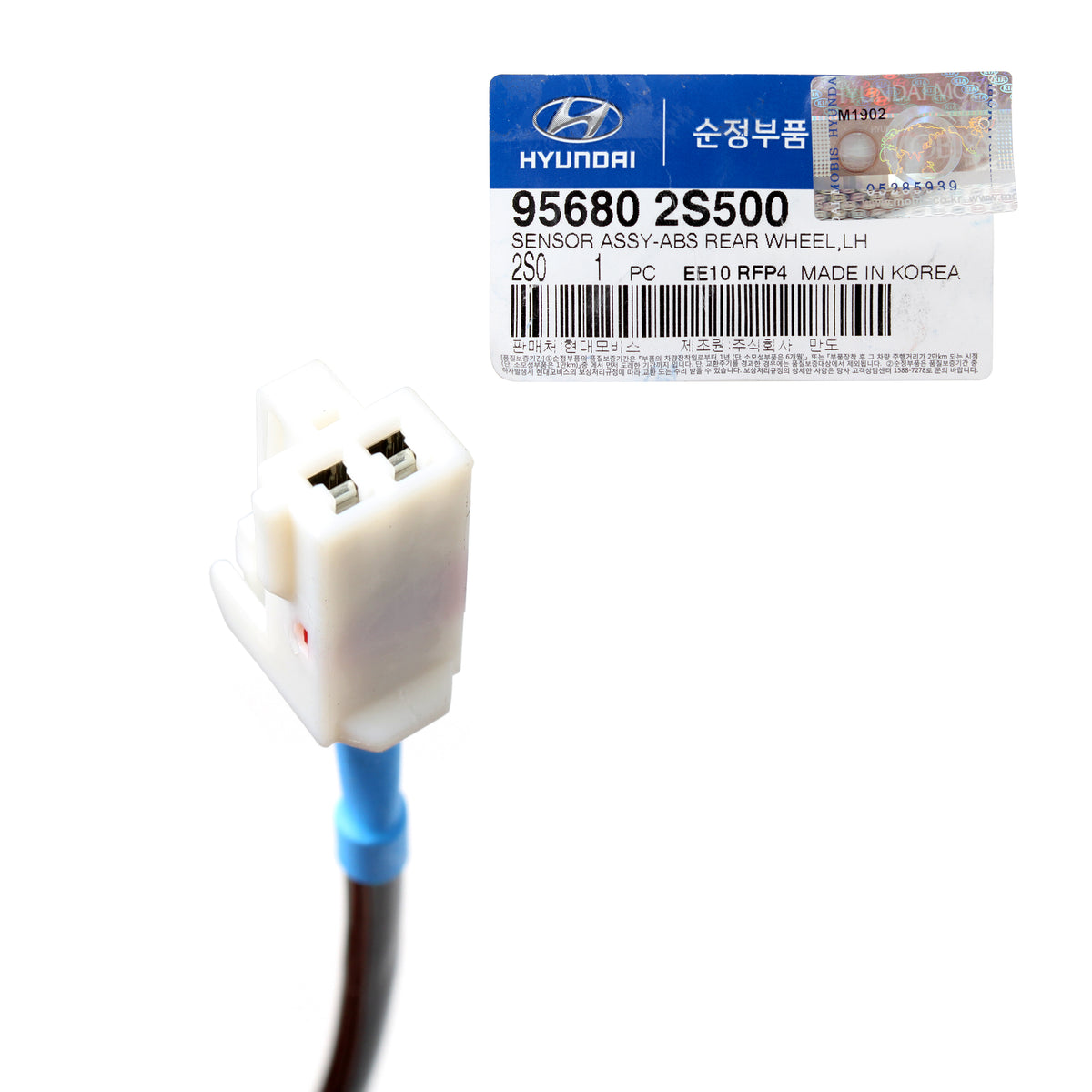 GENUINE ABS WHEEL SENSOR REAR LH for 2010-15 TUCSON SPORTAGE 4WD 95680 ...