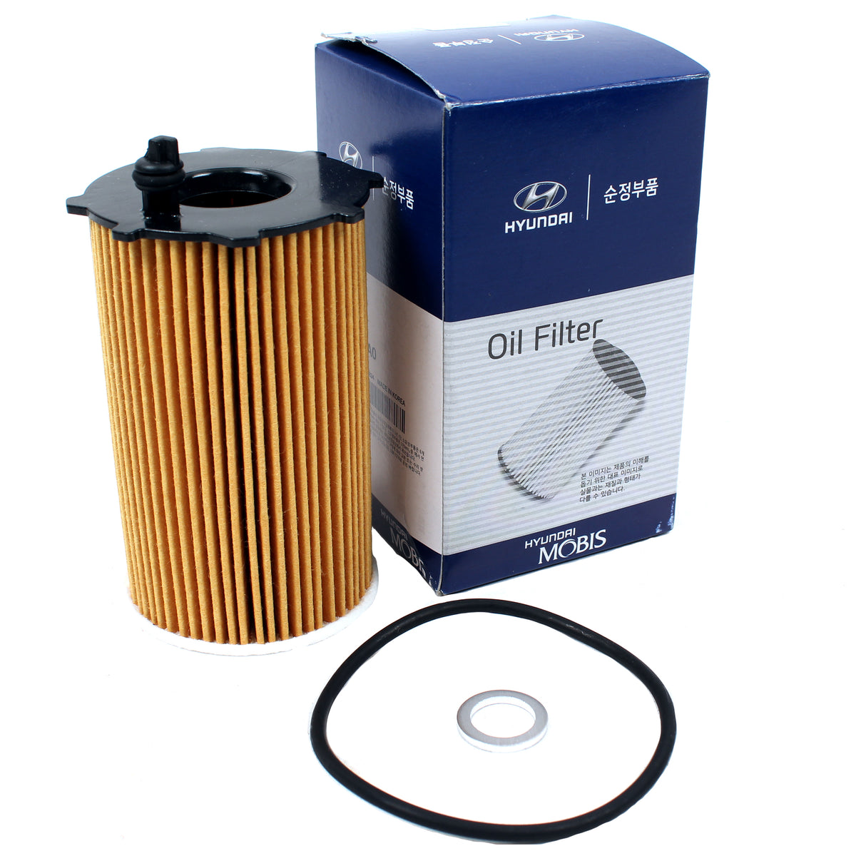 GENUINE Oil Filters 4PACK for 2010-2019 Azera Santa Fe Cadenza Sedona ...
