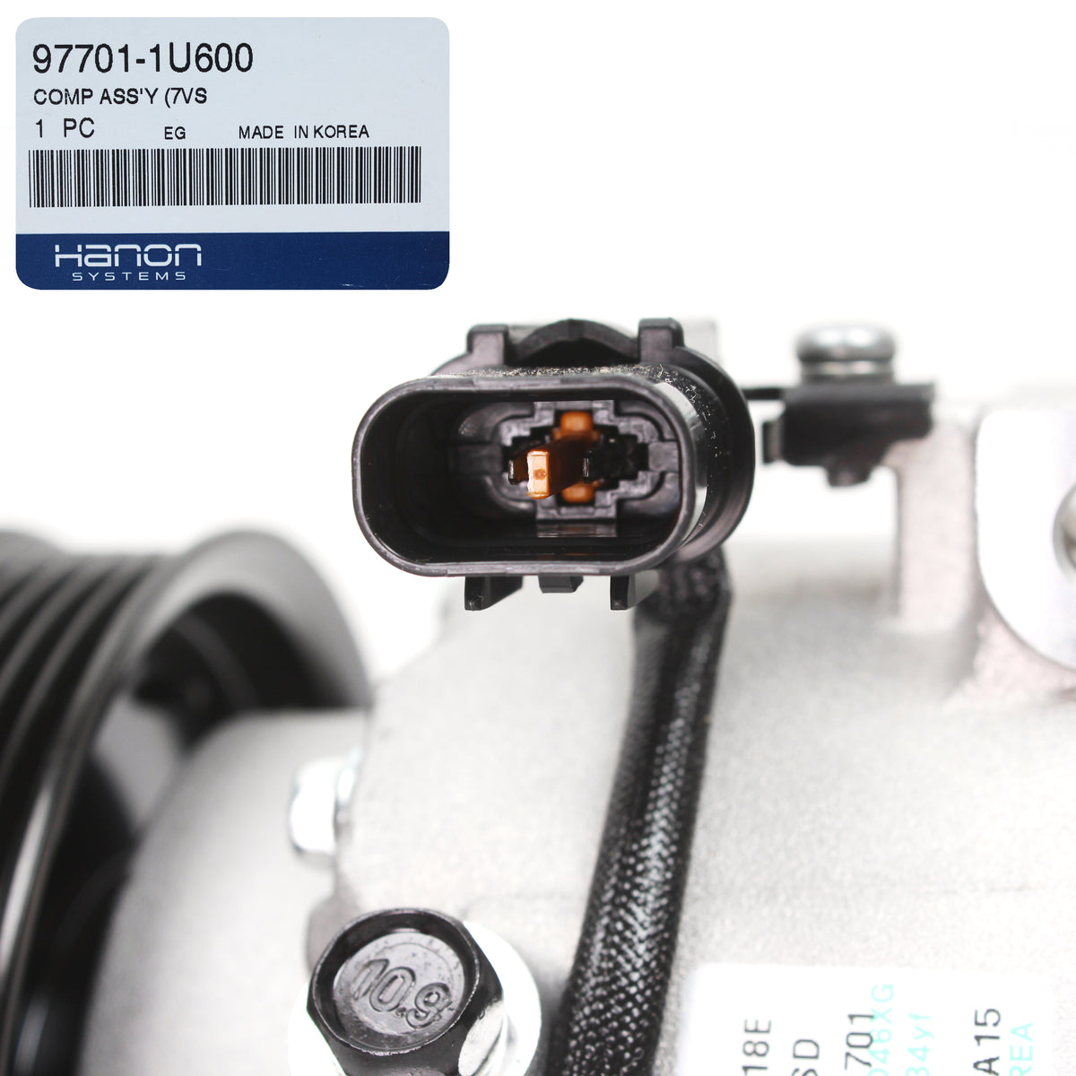 HANON OEM AC Compressor for 13-16 Santa Fe/12-15 KIA Sorento 3.3L 3.5L - True Green Parts