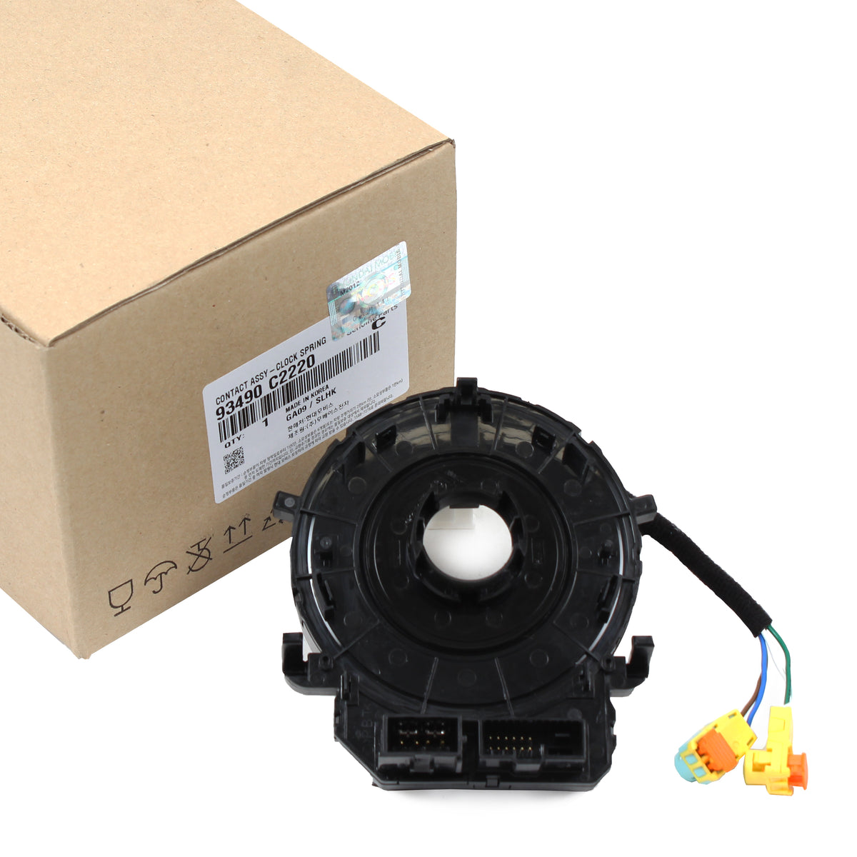 GENUINE SRS Clock Spring W/O Heated for 2015-2017 Hyundai Sonata 93490 ...