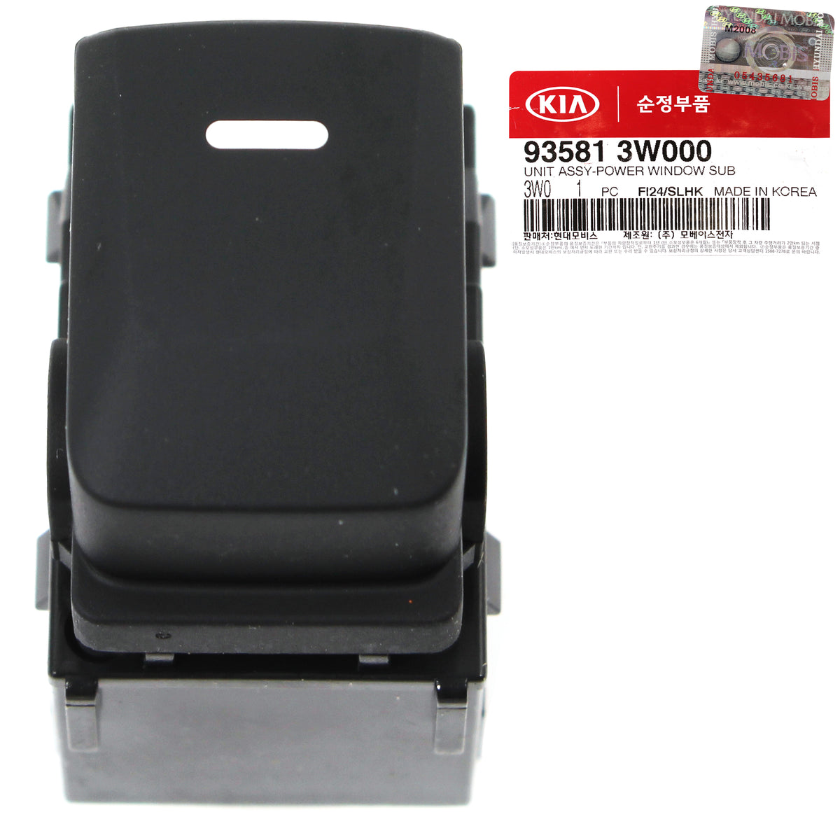 GENUINE REAR Door Power Window Switch for 2011-2016 Kia Sportage 93581 ...