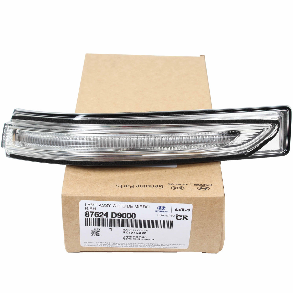 GENUINE Side Mirror Signal Repeater lamp RIGHT for 17-19 Kia Sportage ...