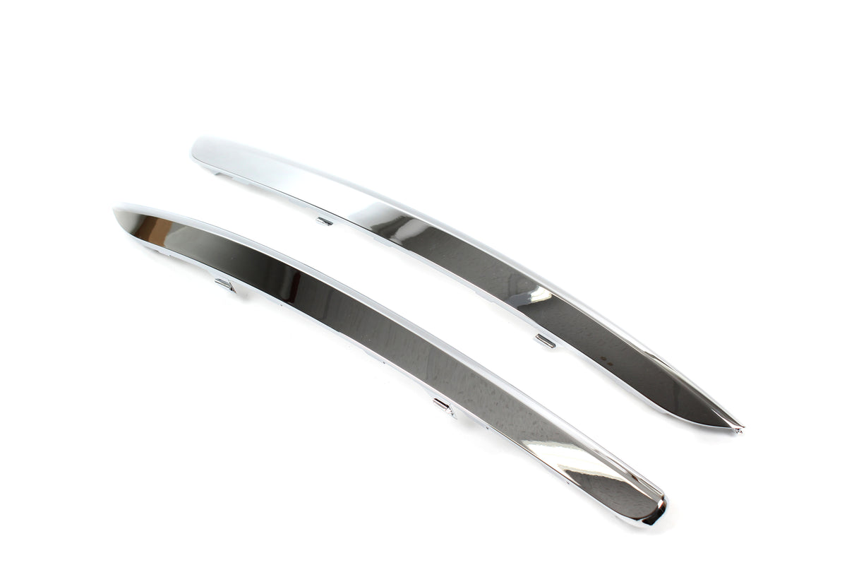 GENUINE Front Bumper Side Molding Chrome LEFT & RIGHT for 2011-2016 Ki ...